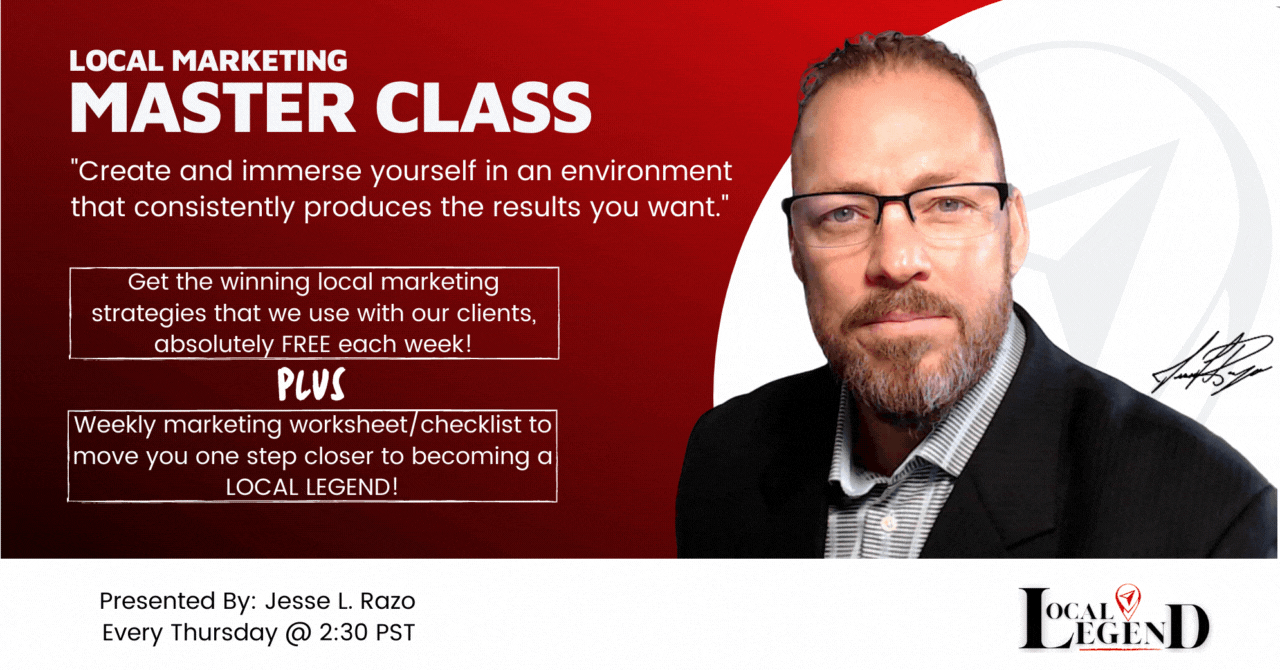 Local Marketing Master Class Registration - RazoRSharp Networks